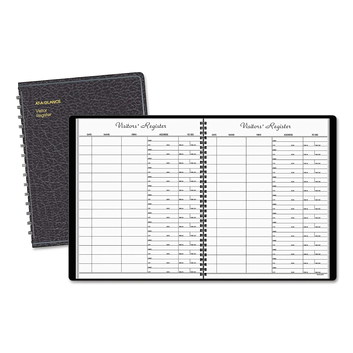 Geriatric Medical | VISITOR REGISTER BOOK BLACK