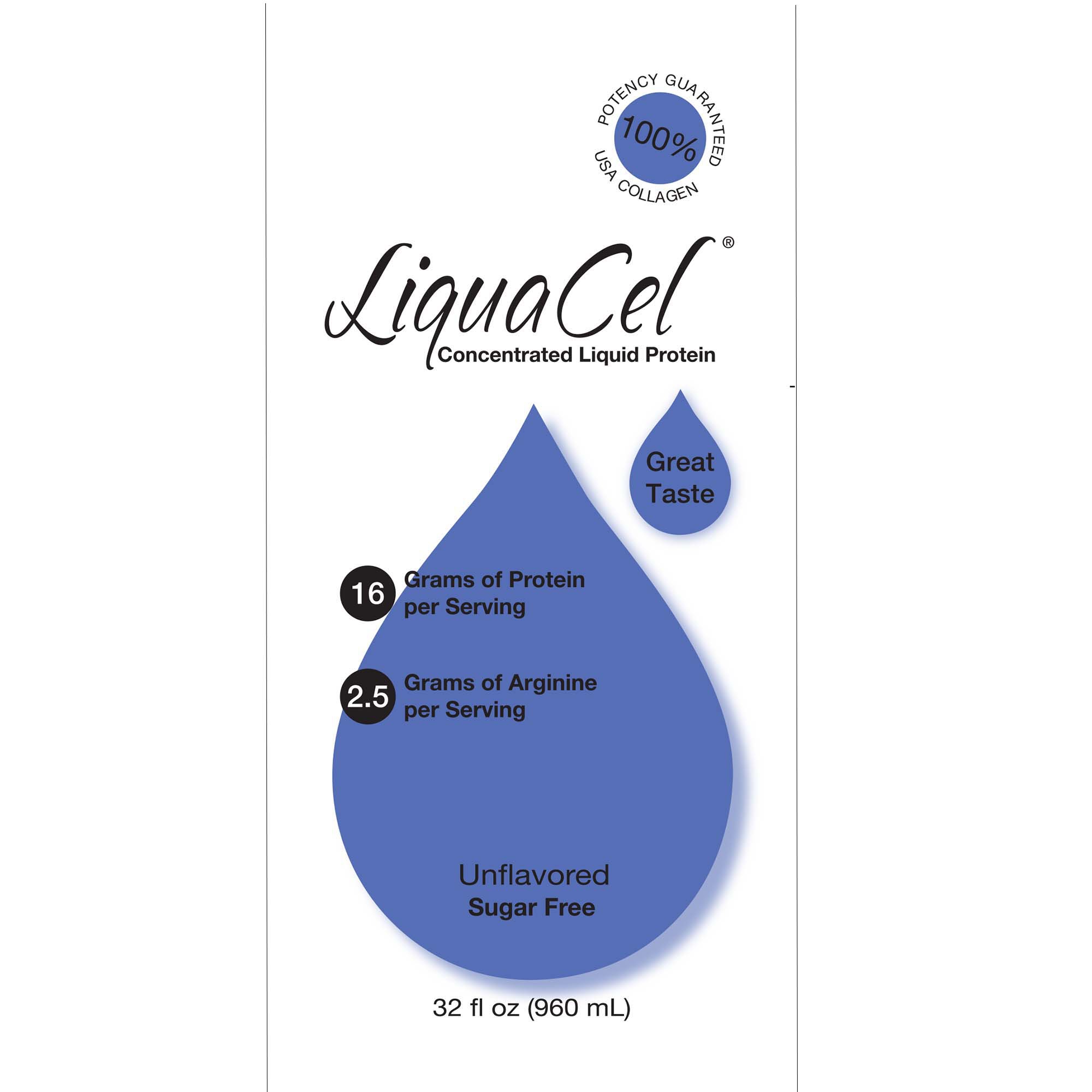 Geriatric Medical | LIQUACEL SF UNFLAVORED 32OZ